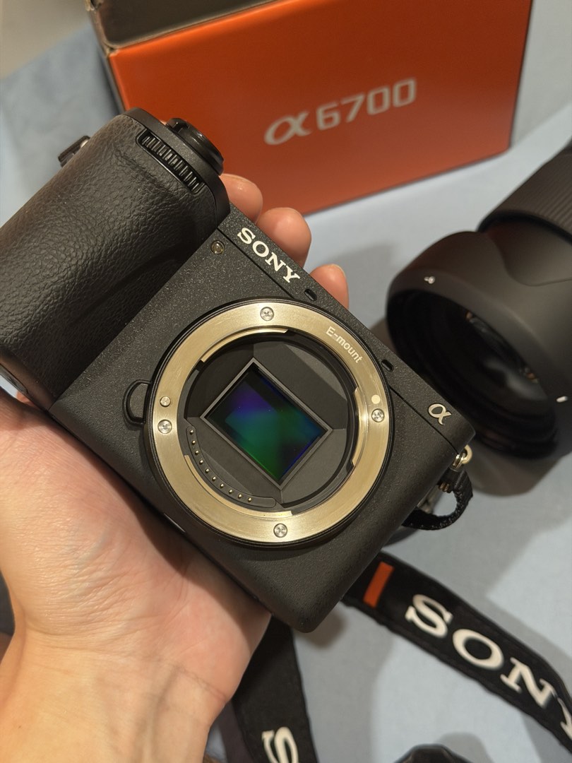 Sony Alpha 6700 Mirrorless Camera Kit, Photography, Cameras on Carousell