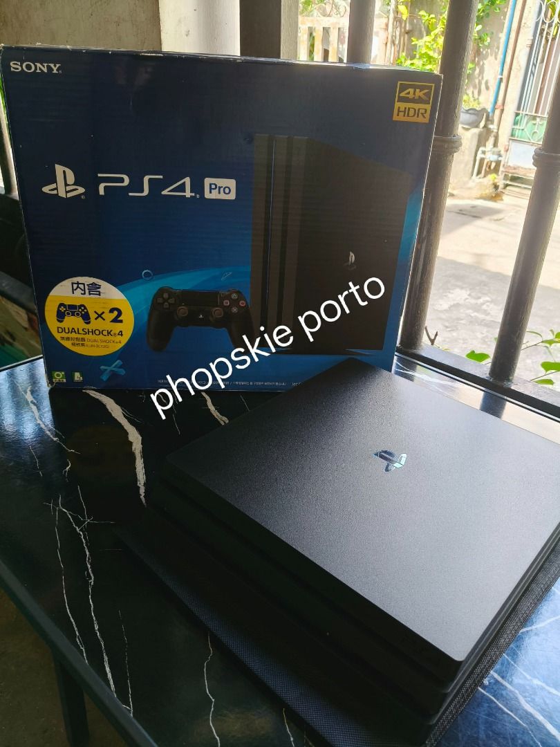 Sony Playstation 4 pro ps4 pro 2 tera or 1 tera (500gb internal plus ...