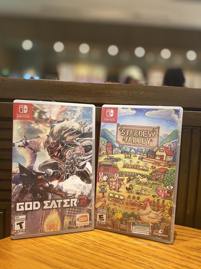 God Eater 3 & Stardew Valley - Nintendo Switch, Video Gaming, Video ...