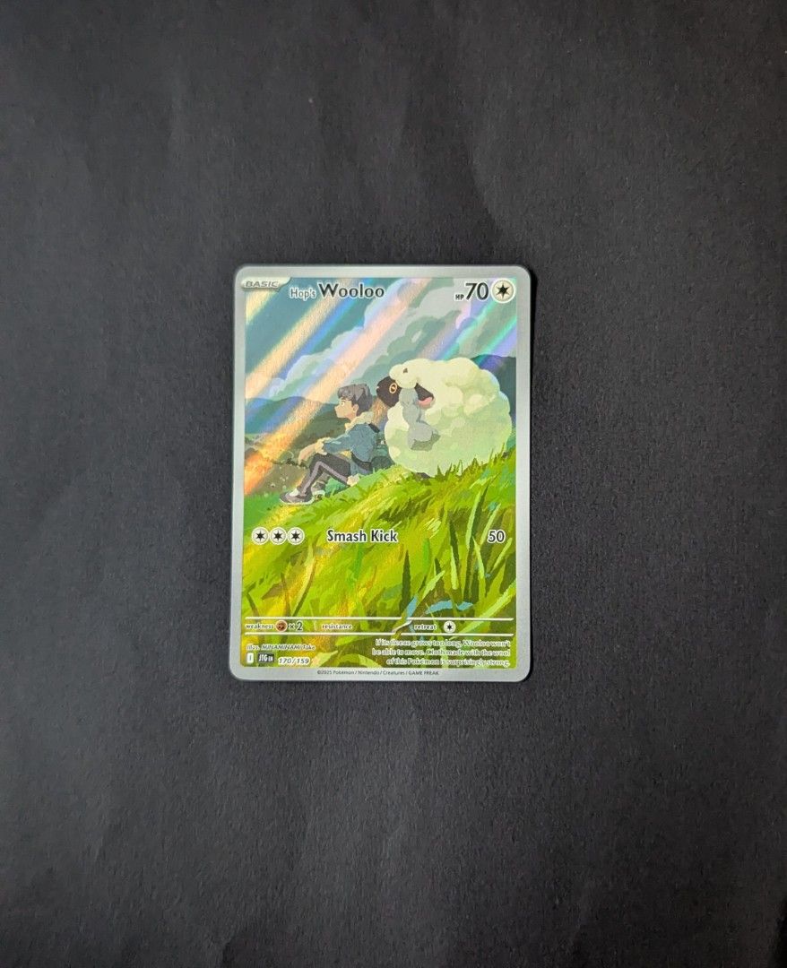Hop's Wooloo IR Journey Together Pokemon Card Tcg, Hobbies & Toys, Toys ...