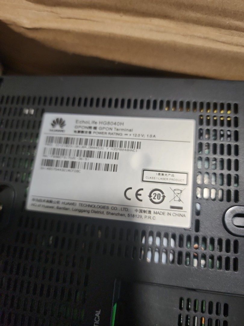 Nucleus Connect Router - HG8040H, Computers & Tech, Parts & Accessories ...