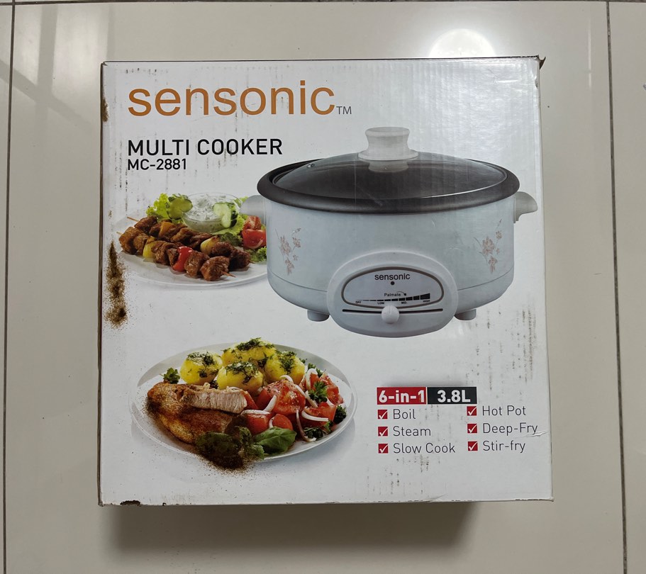 Sensonic 6-in-1 Multi Cooker MC-2881, TV & Home Appliances, Kitchen ...