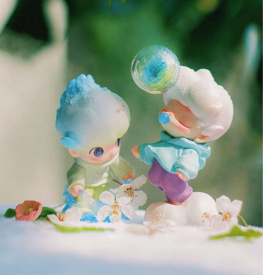 (Set) Dimoo Moments in Bloom - A Breath of Blossoms + Packed with ...