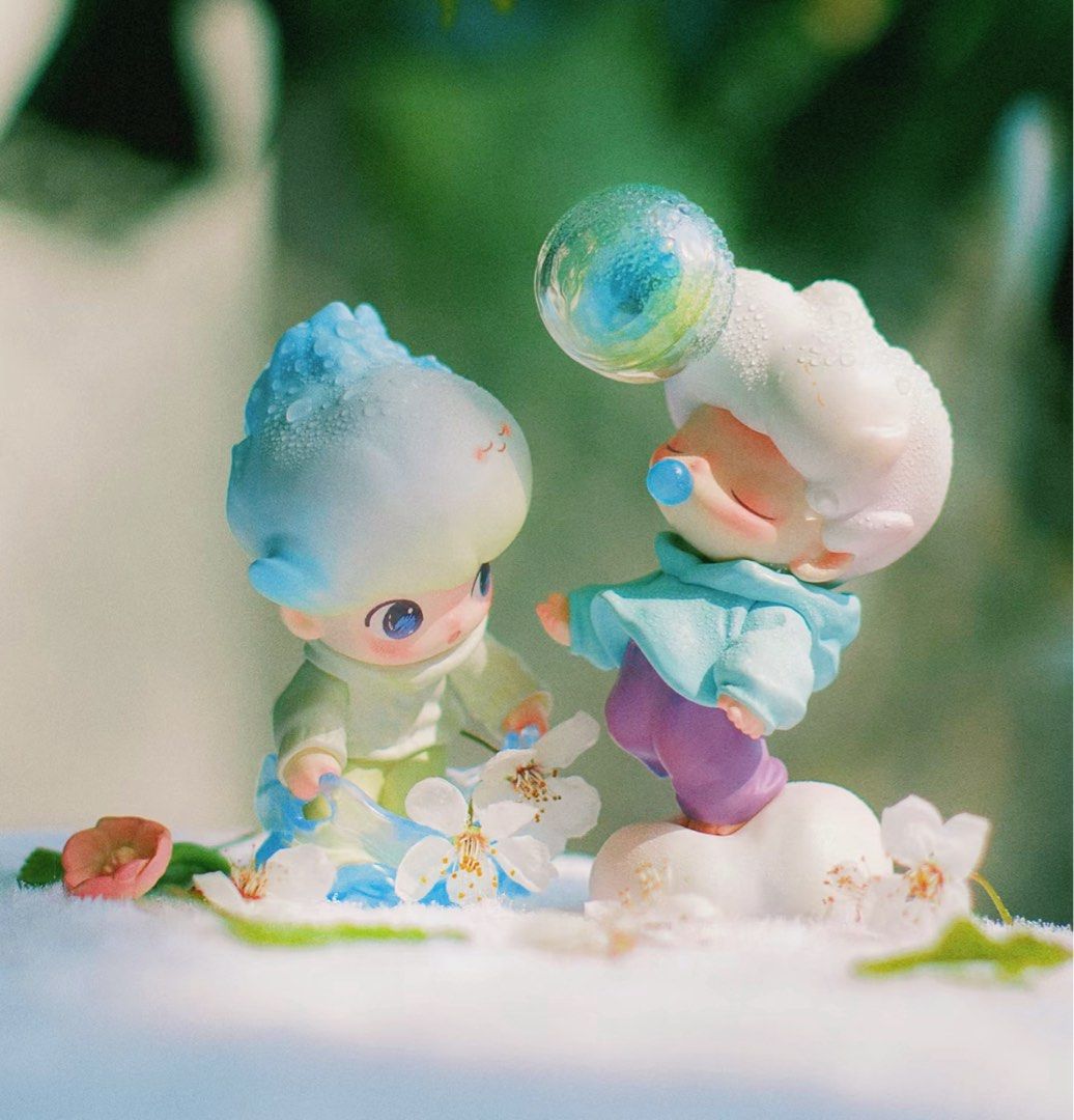 (Set) Dimoo Moments in Bloom - A Breath of Blossoms + Packed with ...