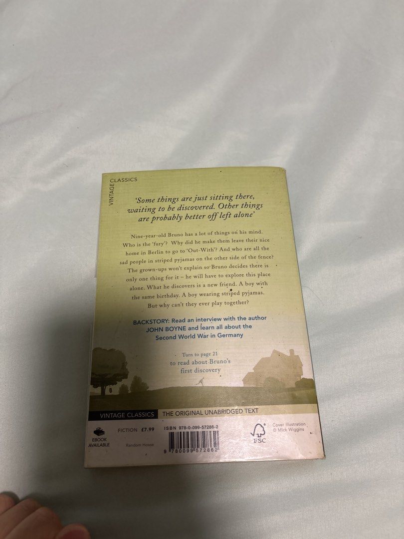 The Boy in the Striped Pyjamas by John Boyne, Hobbies & Toys, Books ...