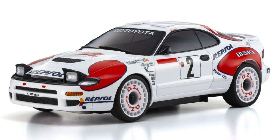 Toyota Celica Rally Car - Repsol Livery mini z ASC, Hobbies & Toys ...