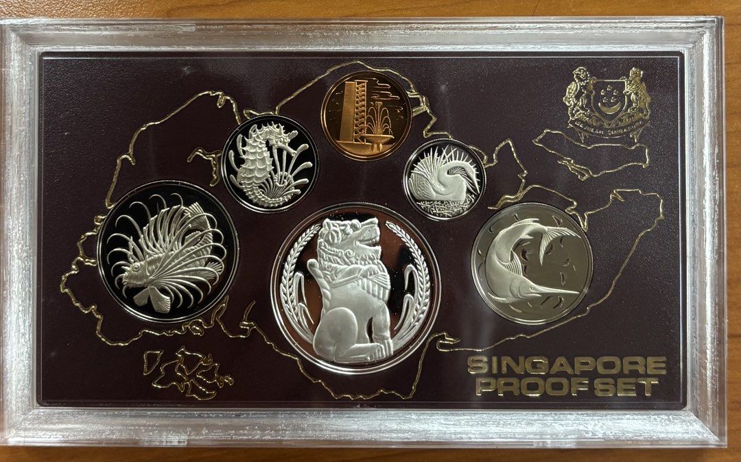 1983, 1984 Singapore Proof Set - Complete with Certificate, Hobbies ...