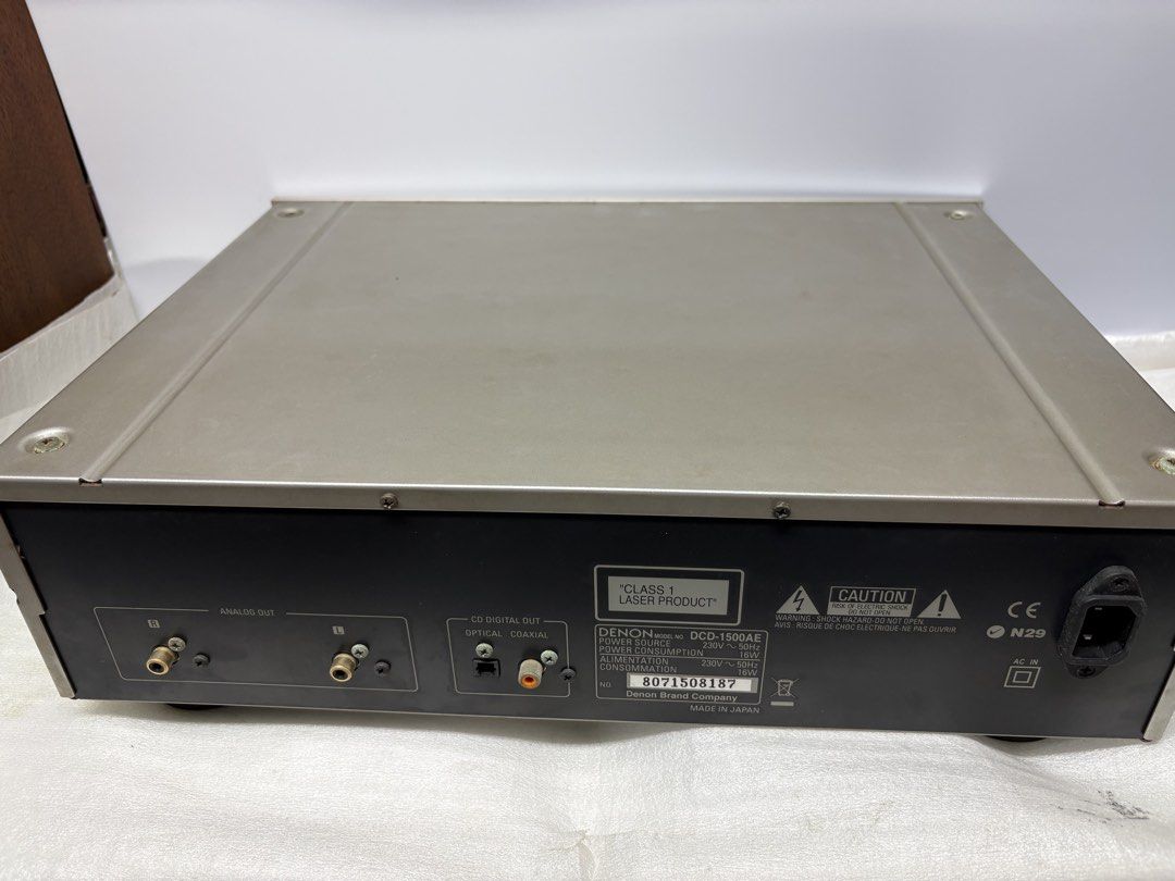 Denon DCD-1500AE Super Audio CD Player, Audio, Other Audio Equipment on ...