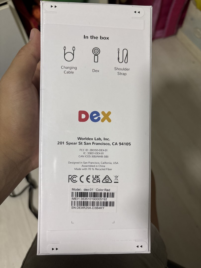 Dex Learning Camera - Red, Hobbies & Toys, Toys & Games on Carousell