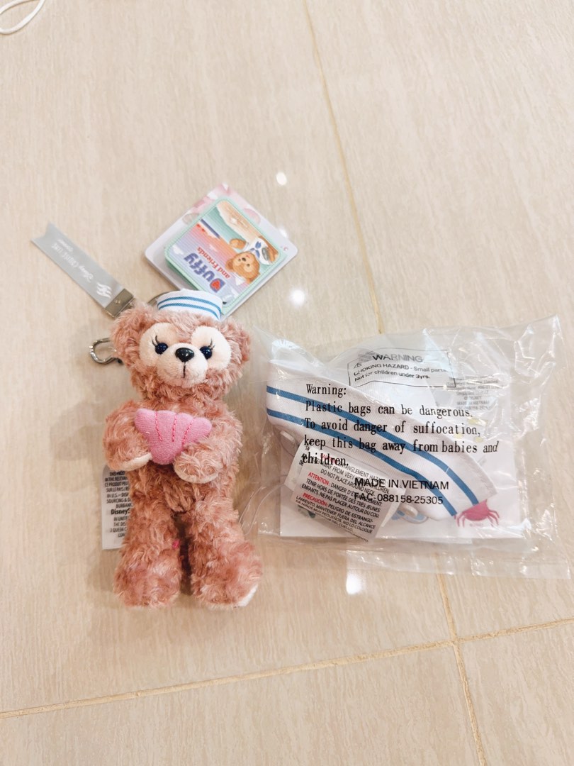 Disney Cruise - Shellie May Plush Keychain & Sailor Hat, Hobbies & Toys ...