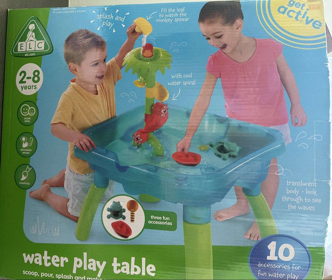 ELC Water Play Table - 2-8 Years, Babies & Kids, Infant Playtime on ...