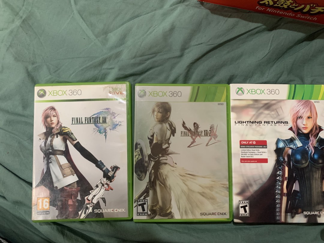 Final Fantasy XIII Trilogy for XBOX 360 / XBOX One / XBOX Series, Video ...