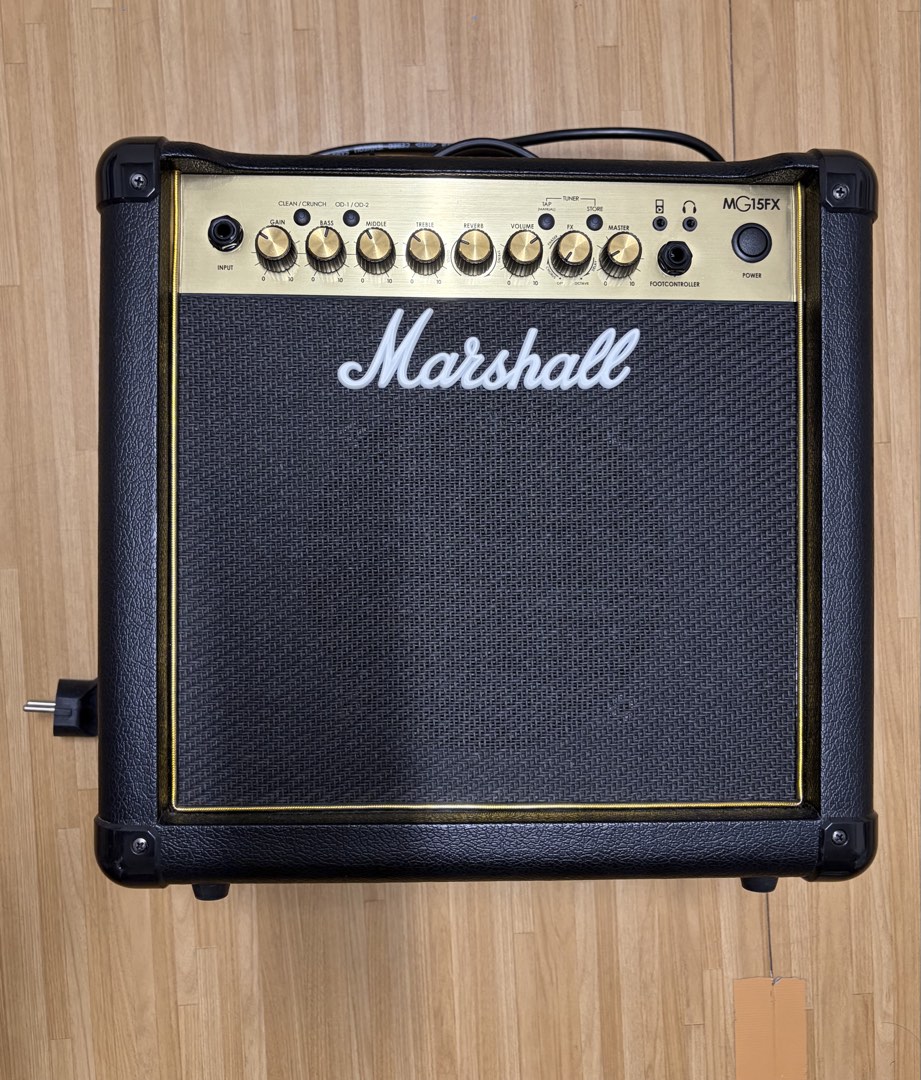 Marshall MG15FX Electric Guitar Amplifier, Hobbies & Toys, Musical ...