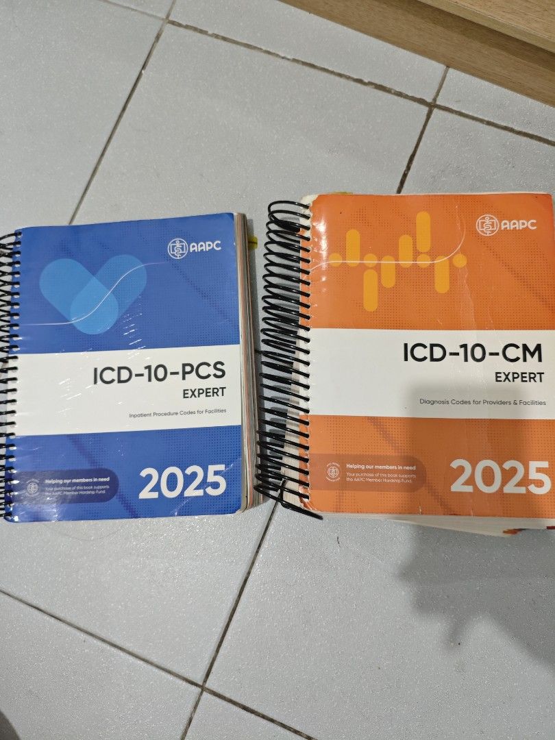 Medical Coding Books (ICD 10 CM & ICD 10 PCS), Announcements on Carousell