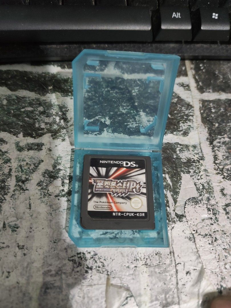 Nintendo DS Pokemon Platinum Game Cartridge (Authentic Korean Version ...