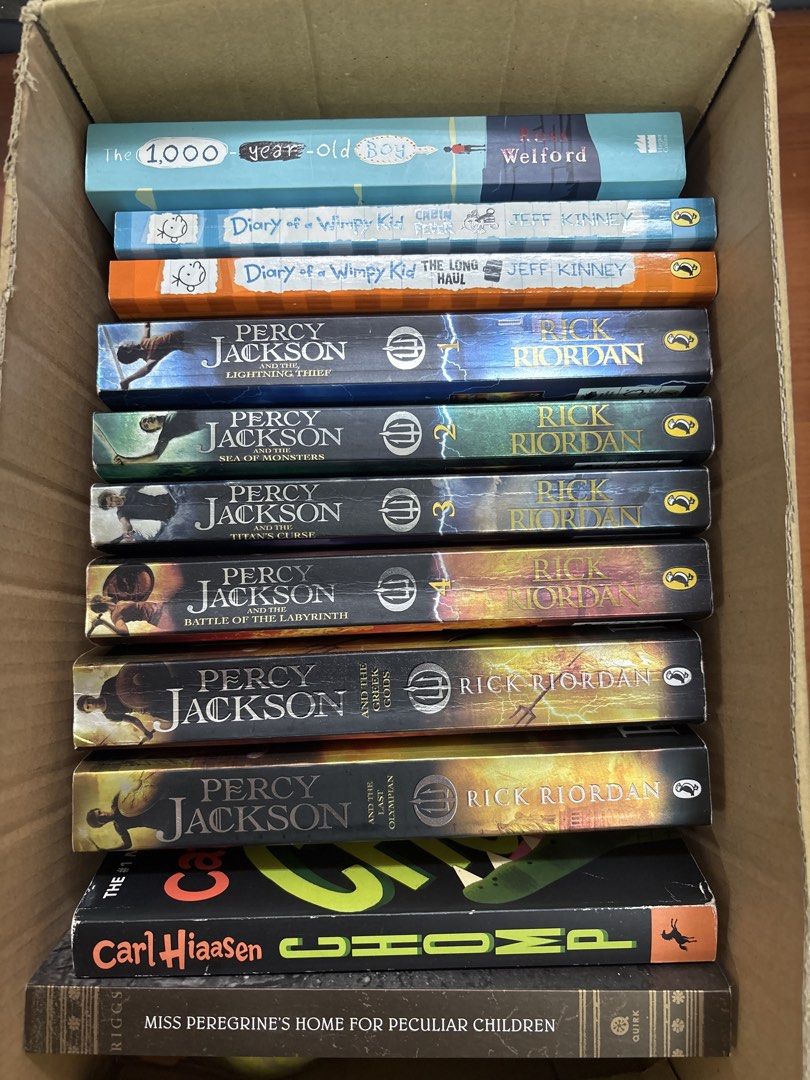 Percy Jackson, Diary of a Wimpy Kid, and More Books, Hobbies & Toys ...