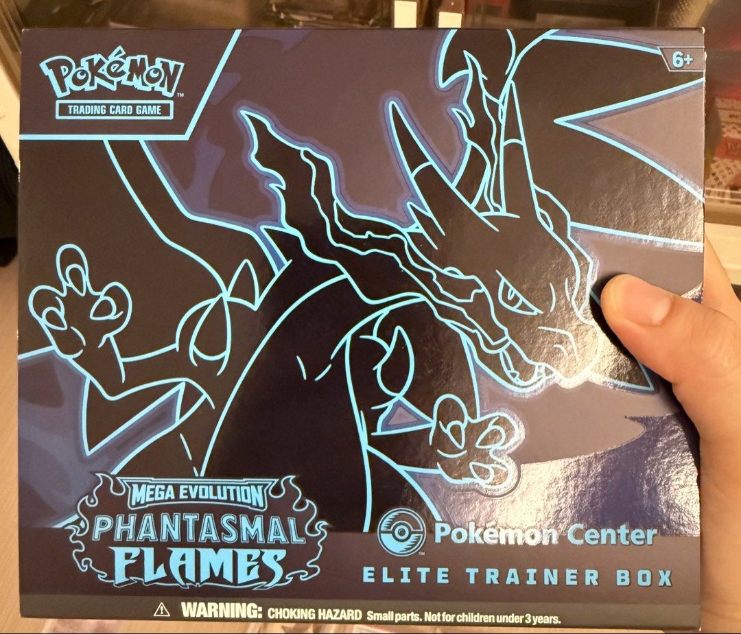 Pokemon Mega Evolution Phantasmal Flames PC Elite Trainer Box, Hobbies ...