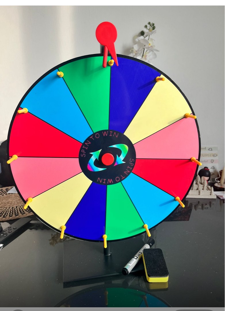 Spin to Win Prize Wheel, Sports Equipment, Other Sports Equipment and ...