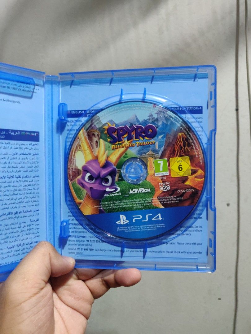 Spyro Reignited Trilogy - PS4, Video Gaming, Video Games, PlayStation ...