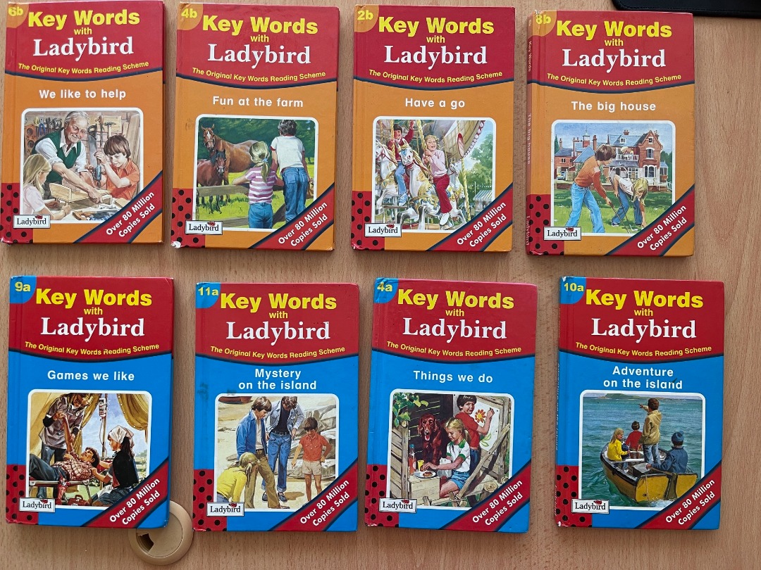 19 books of Ladybird Key Words Reading Scheme Books ( Peter and Jane ...