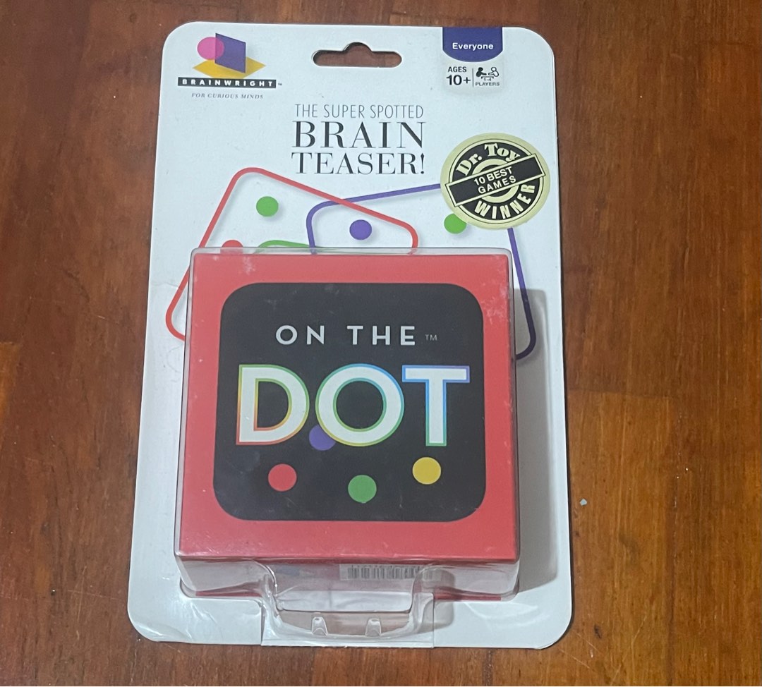 Brainwright On The Dot Brain Teaser Game, Hobbies & Toys, Toys & Games ...