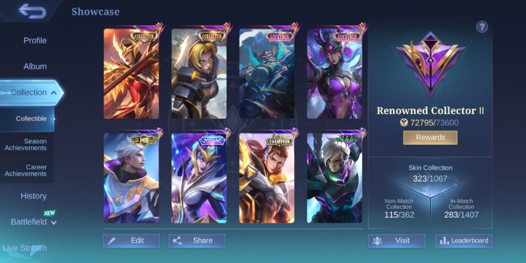 Can pick Starlight Annual skin! Max Emblem Max Hero!🔸 Champion ...