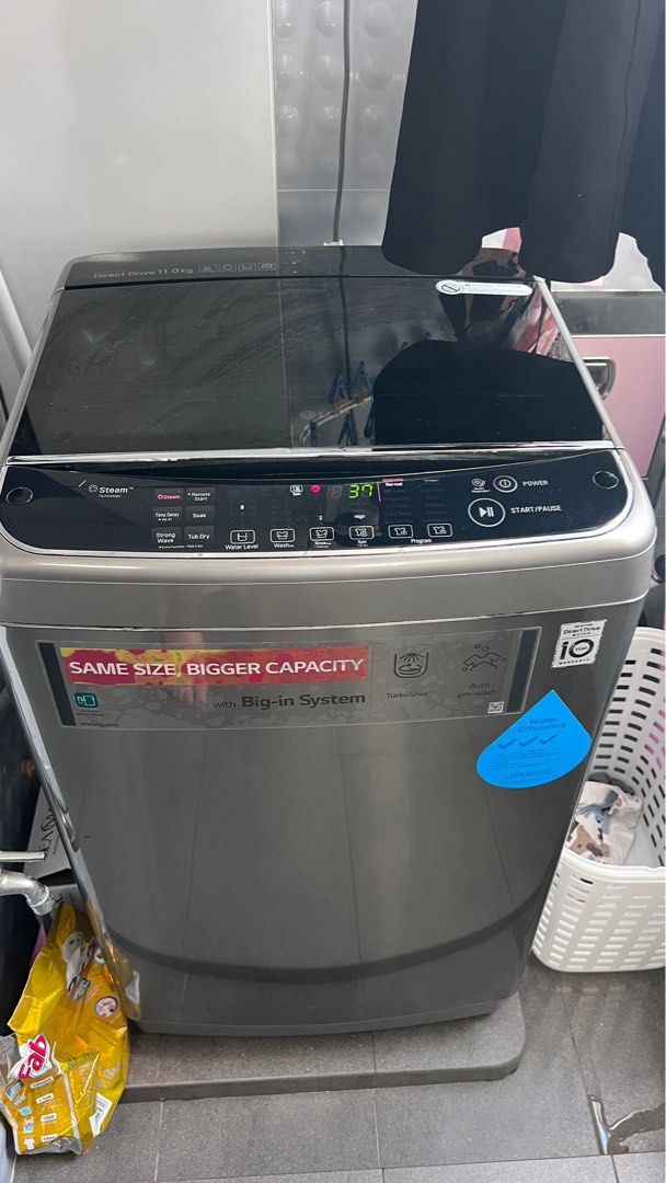 LG Direct Drive 11.0kg Washing Machine, TV & Home Appliances, Washing ...