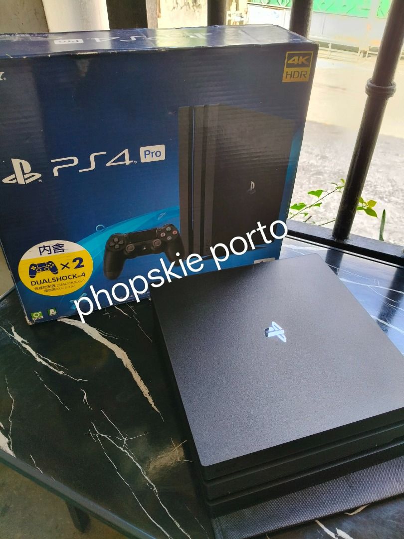 Sony Playstation 4 pro 4K HDR ps4 pro 1 tera (500gb internal plus 500gb ...