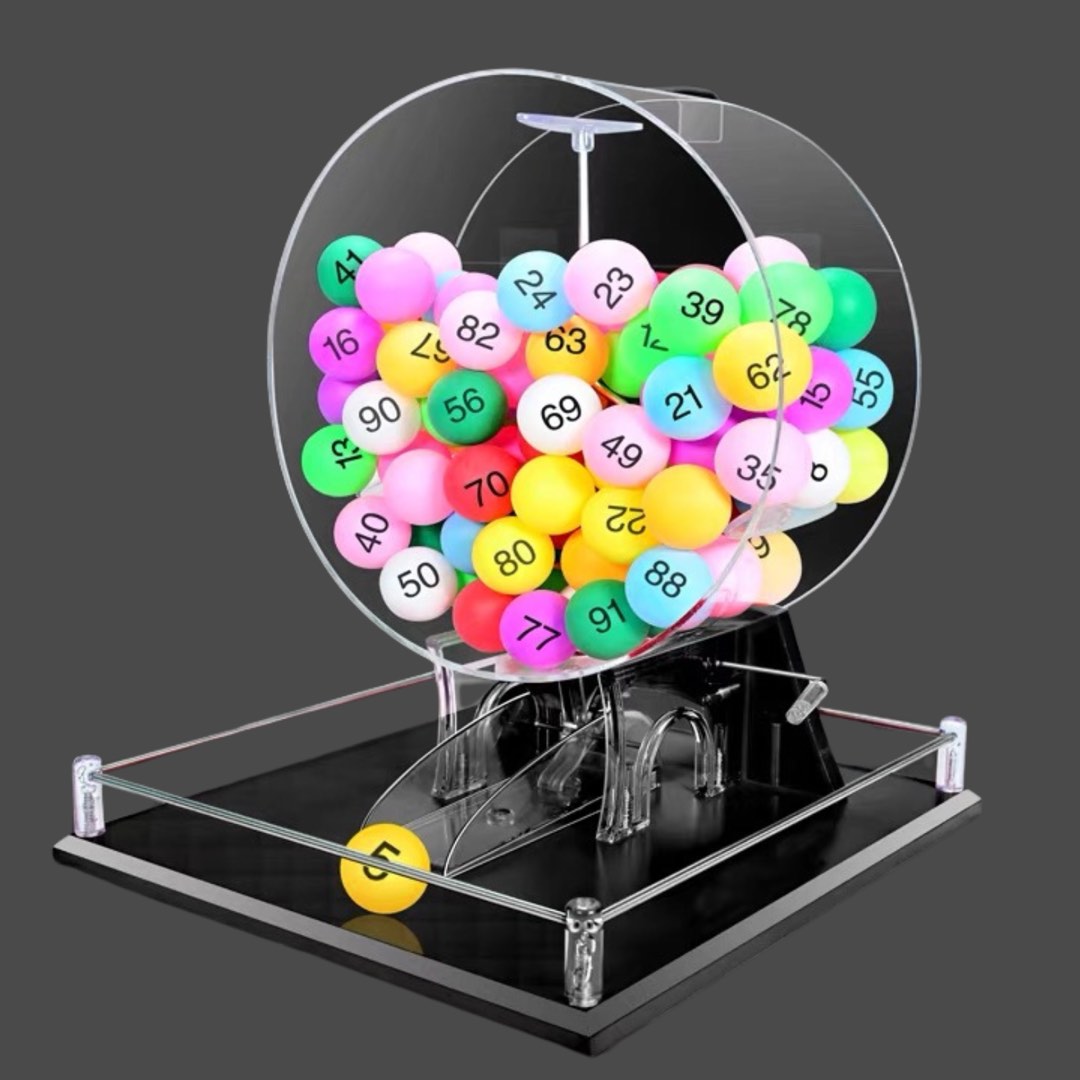 ACRYLIC LOTTERY BALL MACHINE/ BINGO MACHINE, Hobbies & Toys, Stationery ...