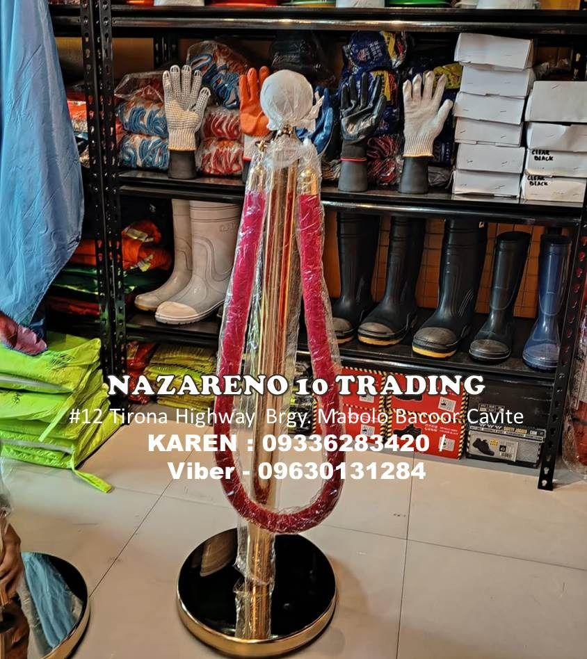 Stanchion Post Ball Type Gold Type, Looking For on Carousell