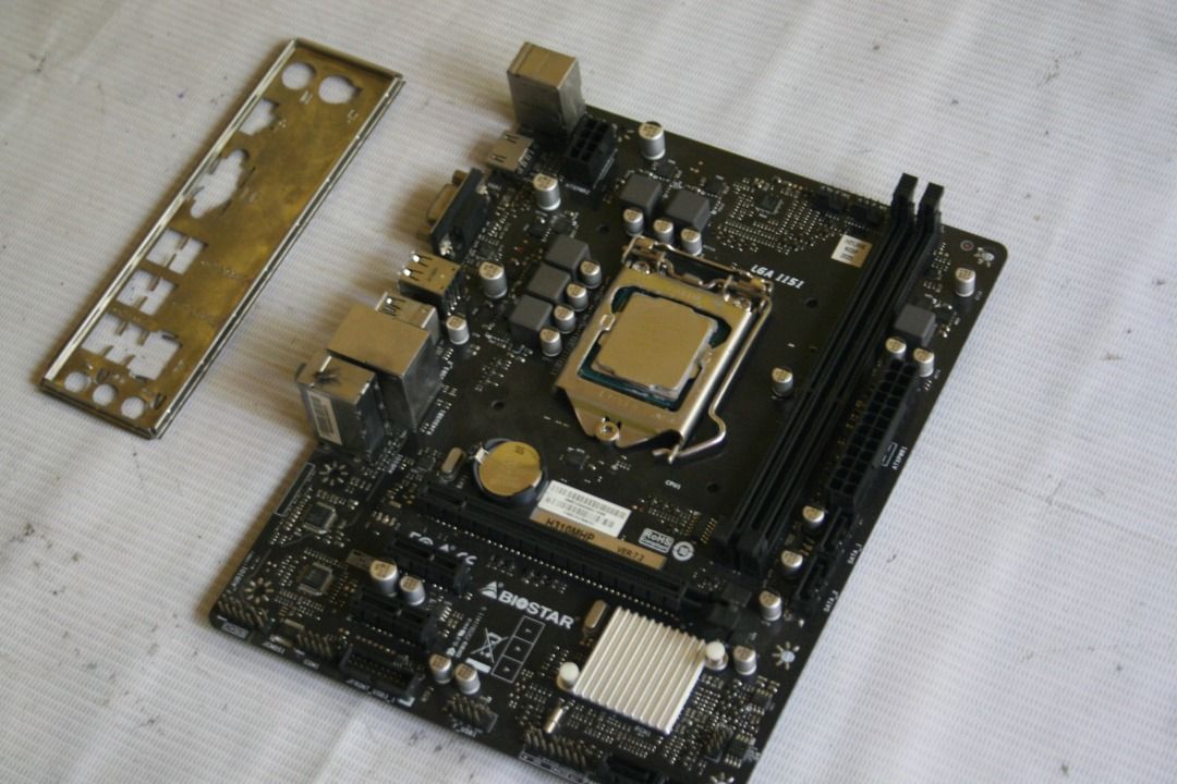 COMPUTER PARTS: Intel i5-9400F CPU, Biostar H310MHP Motherboard, Galax ...