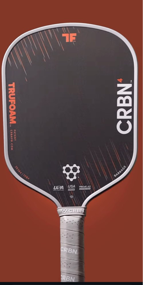 CRBN 4 Barrage Pickleball Paddle, Sports Equipment, Sports & Games ...