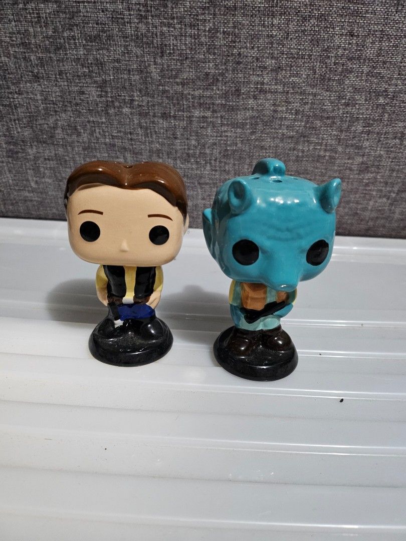 Funko Pop Star Wars Hans Solo & Greedo (Salt & Pepper Shaker), Hobbies ...