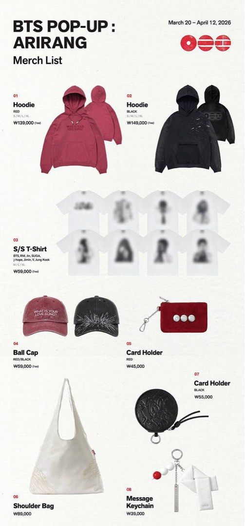 htb bts arirang popup merch offline, Hobbies & Toys, Memorabilia ...