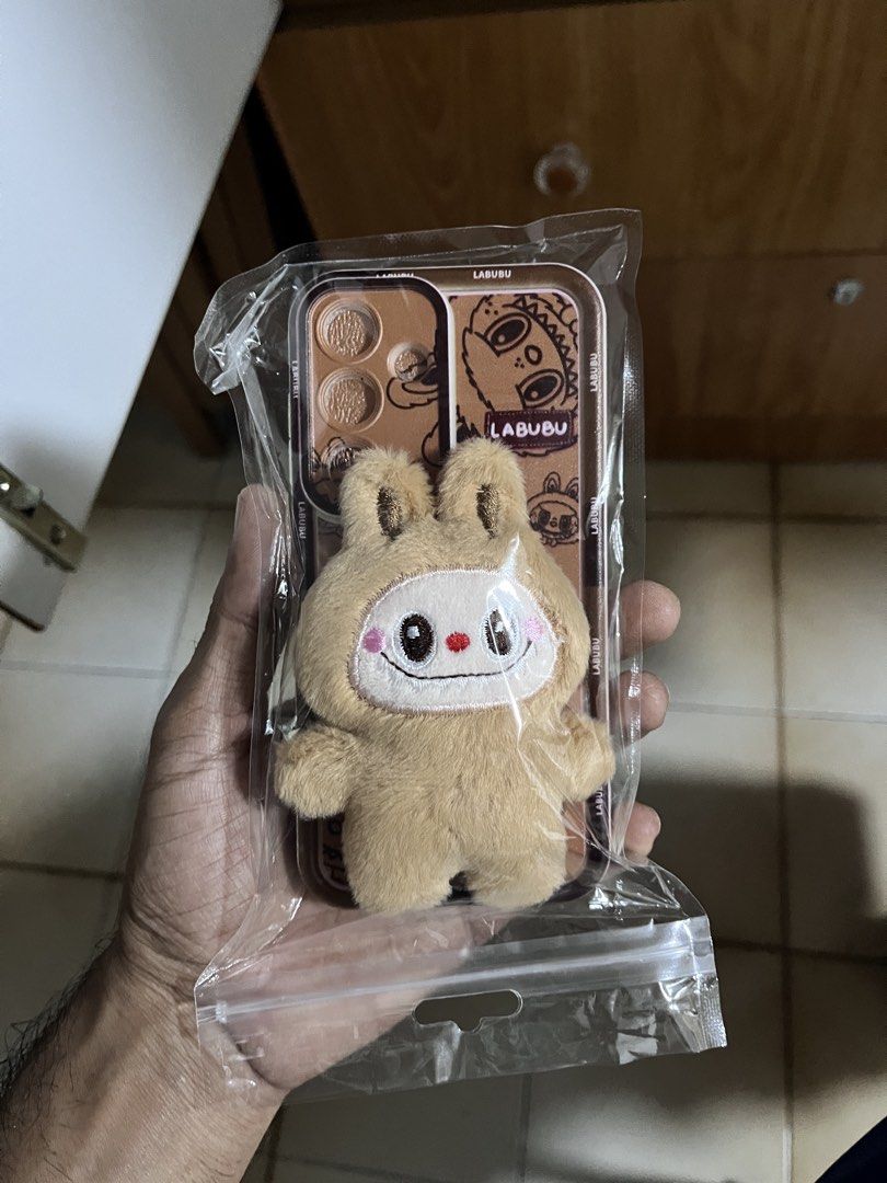 Labubu Phone Case with Plushie, Mobile Phones & Gadgets, Mobile ...