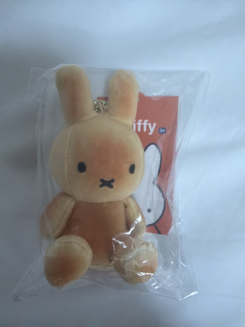 Miffy bread toast Plush Keychain seoul, Hobbies & Toys, Toys & Games on ...