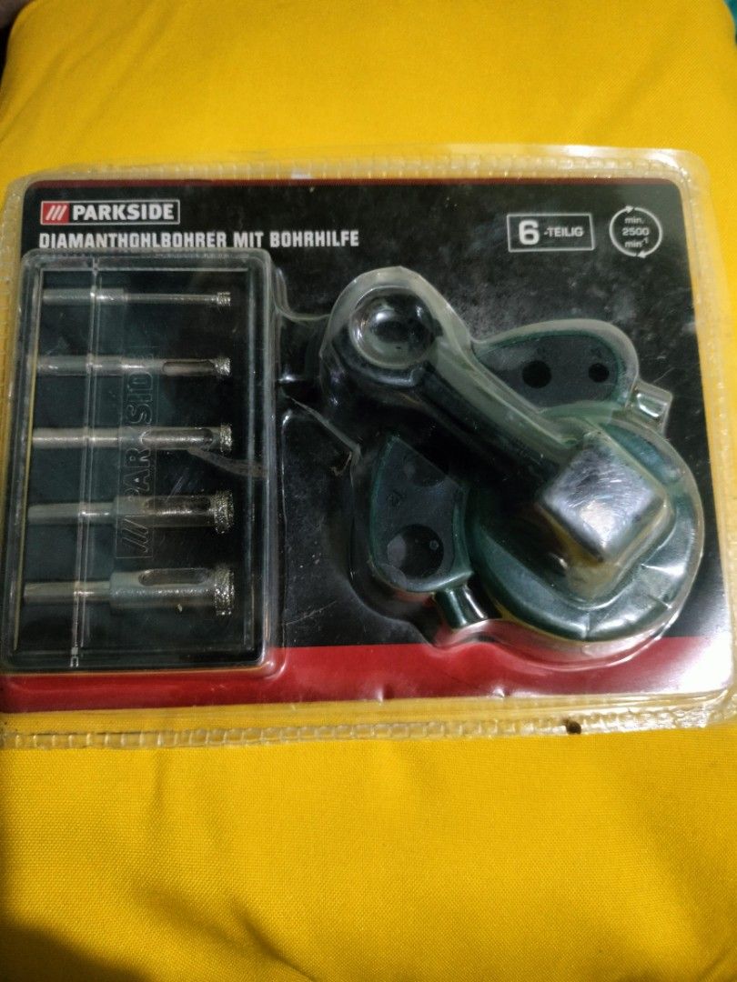 Parkside Diamond Hole Saw Drill Bit Set, Commercial & Industrial ...