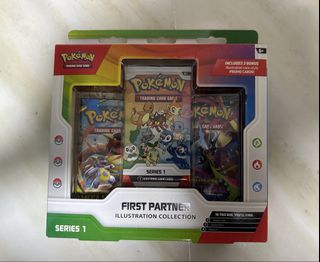 Pokemon TCG First Partner Illustration Collection Series 1, Hobbies ...
