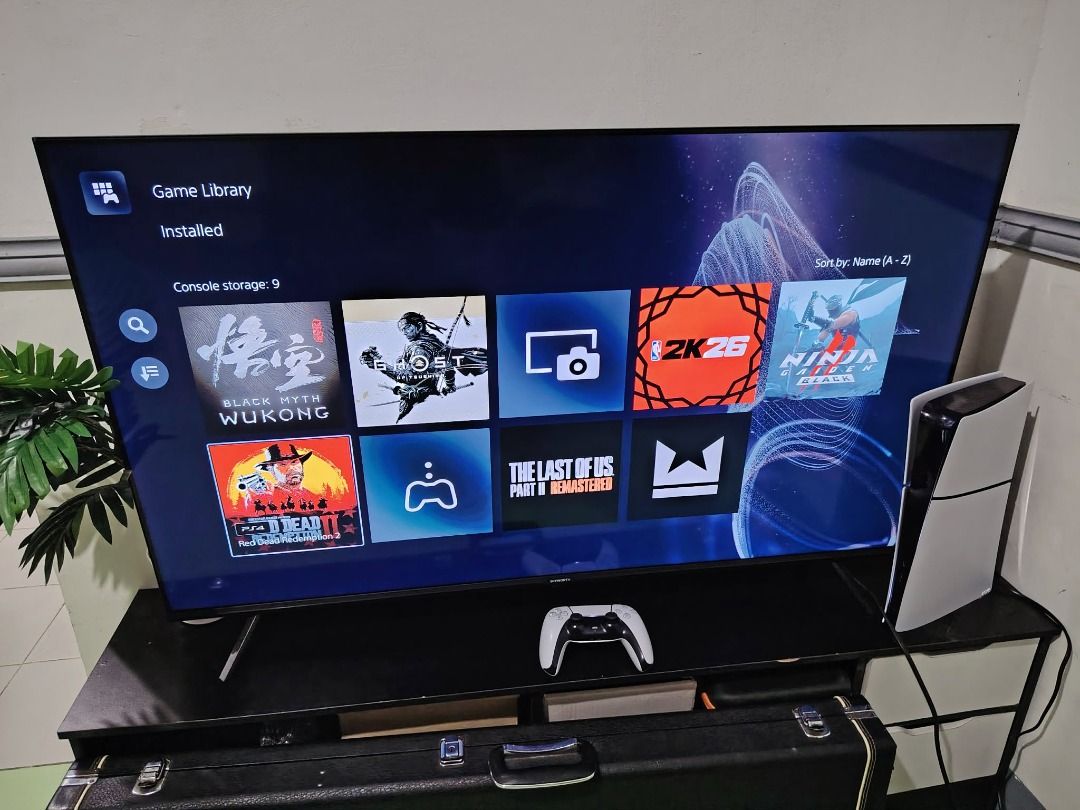 PS5 Playstation 5 Slim Digital Edition With 7 AAA Games Installed ...