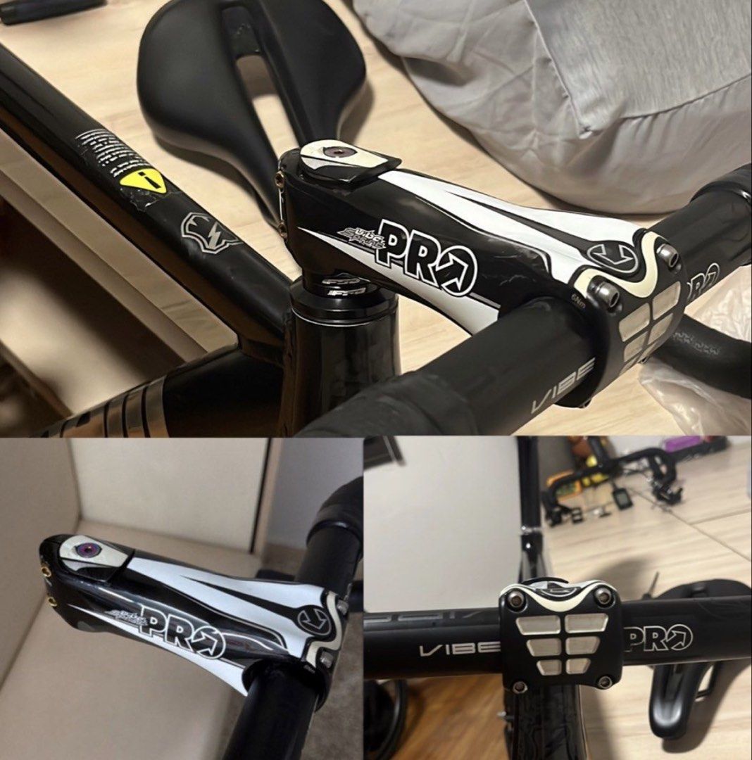 shimano sprint pro vibe stem and pro vibe bar track fixie (WTT/WTS ...