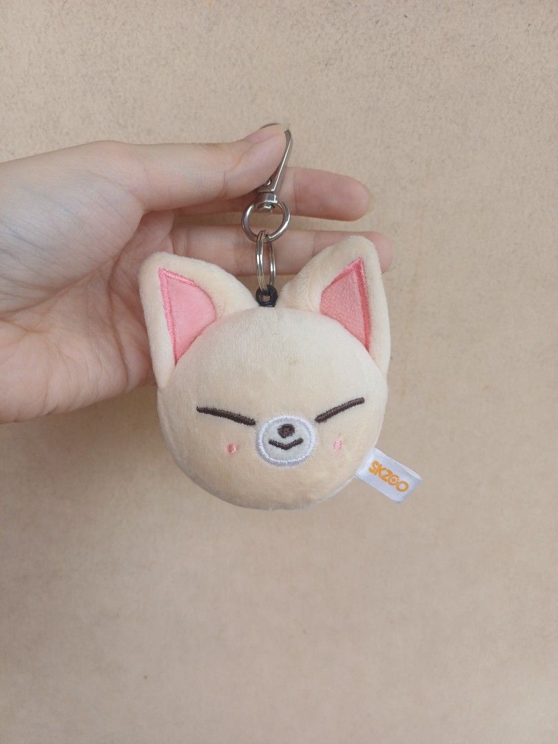 SKZOO Foxiny Face Plush Key Ring Keychain, Hobbies & Toys, Memorabilia ...
