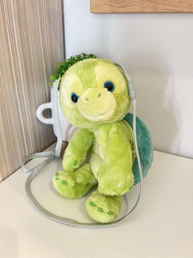 Tokyo DisneySea Olu Mel Turtle Plush Shoulder Bag, Women's Fashion ...