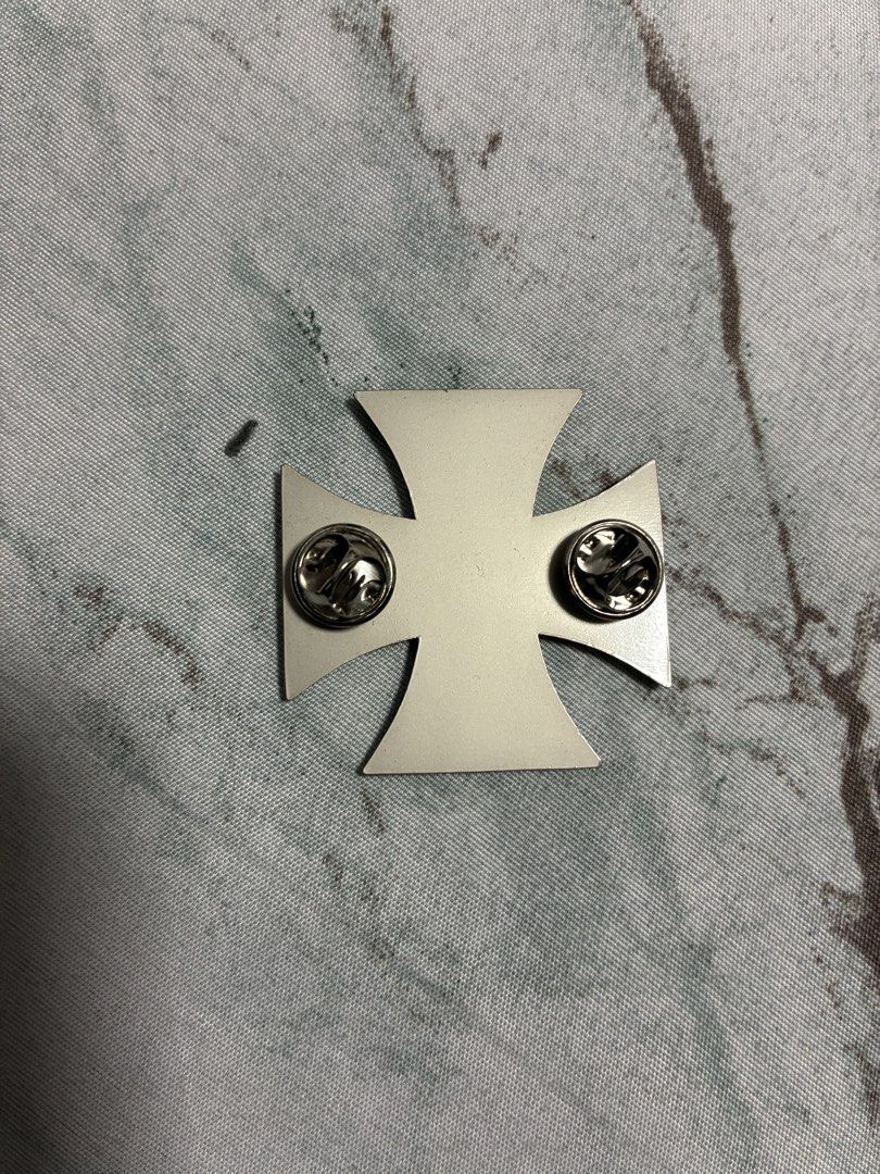 WWII WW2 German Iron Cross and Nazi Party Pin Set, Hobbies & Toys ...