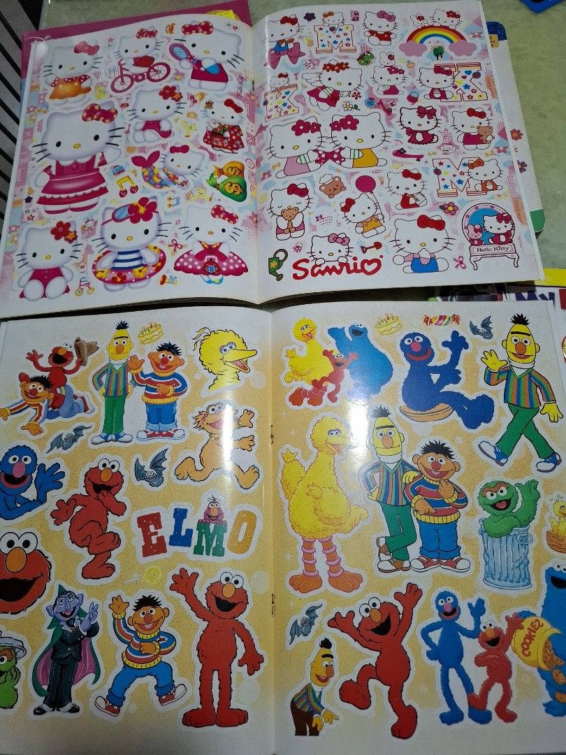 Children's activity n storyBooks - Elmo, Winnie the Pooh, Numbers ...