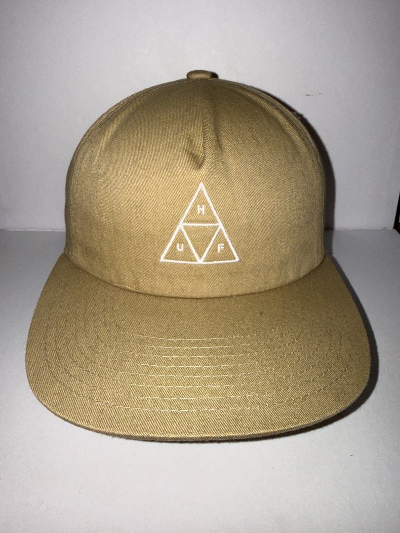 HUF Triangle Logo Cap, Men's Fashion, Watches & Accessories, Cap & Hats ...