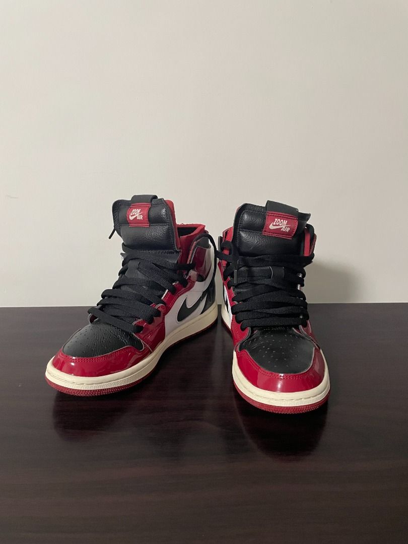 J1 Zoom Air Comfort 'Patent Red' Womens US 6, Luxury, Sneakers ...