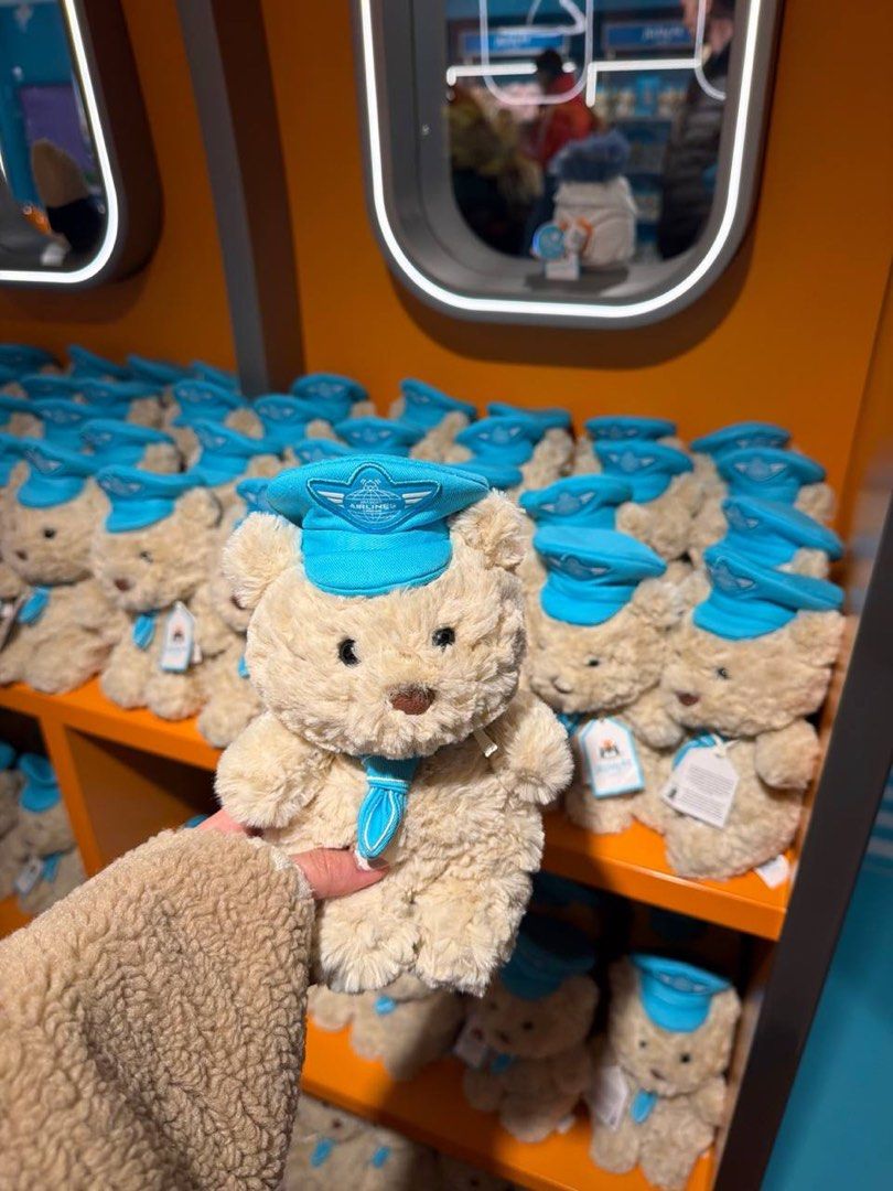 Jellycat Bartholomew Bear Jr Pilot, Hobbies & Toys, Toys & Games on ...