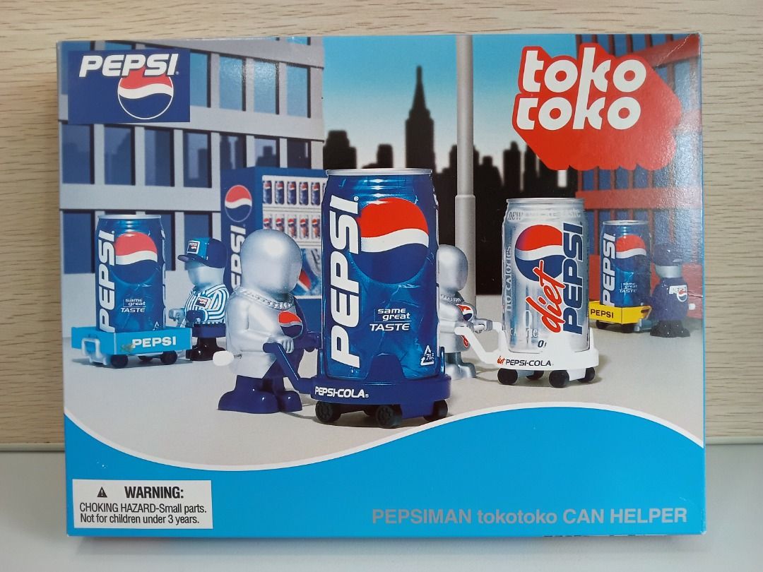 Pepsi Toko Toko Can Helper Collectible Toy, Hobbies & Toys, Toys ...