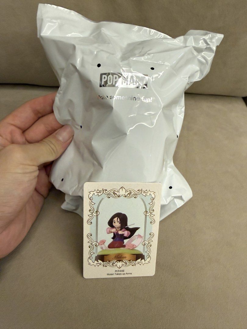 Pop Mart Disney Mulan Figure, Hobbies & Toys, Toys & Games on Carousell