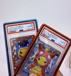 PSA 10 Pikachu Poncho Magikarp and Gyarados, Hobbies & Toys, Toys ...